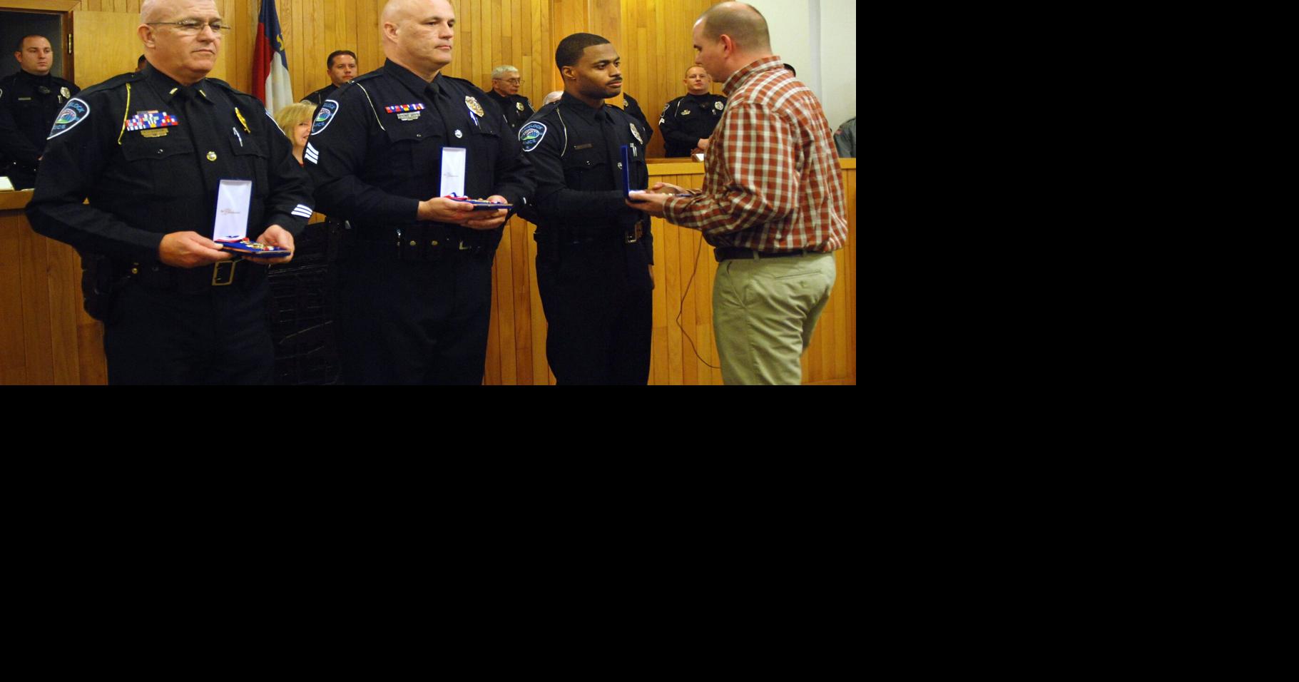 City honors officers wounded in shooting | Local News | newbernsj.com