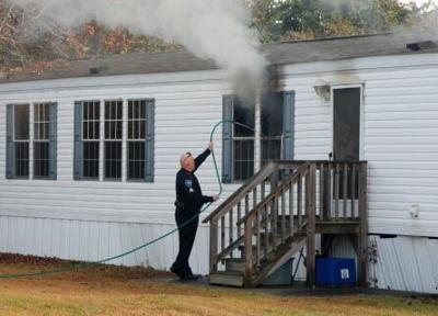 Fire damages mobile home in Havelock | Local News | newbernsj.com