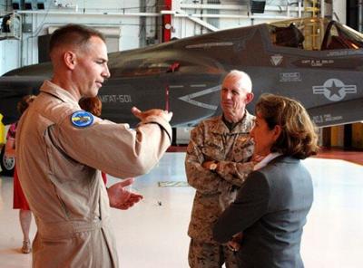 Crowd turns out to officially welcome F-35B to Cherry Point | Local ...