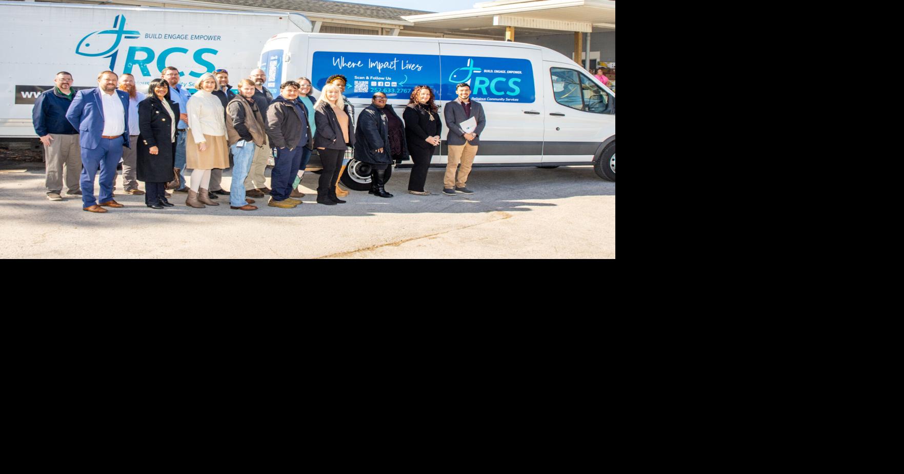 RCS receives branded cargo van as donation from Piedmont Natural Gas ...