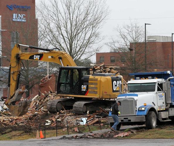 DMV Drivers License Office building is demolished in New Bern, NC ...