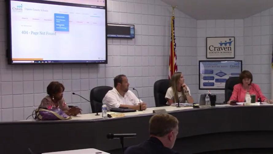 Did Craven County's school board follow law and policy when extending ...