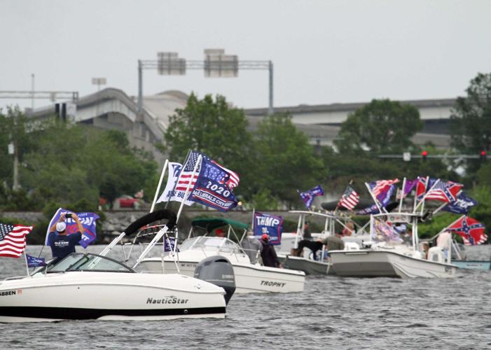 PHOTOS: New Bern Waterfront Trump Parade | Local News | newbernsj.com