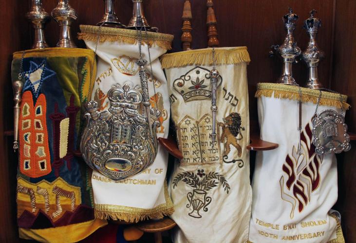PHOTOS: Temple B'nai Sholem - Sefer Torah Scroll | Local News ...