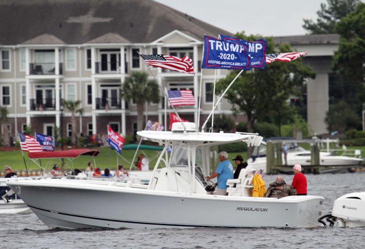 PHOTOS: New Bern Waterfront Trump Parade | Local News | newbernsj.com