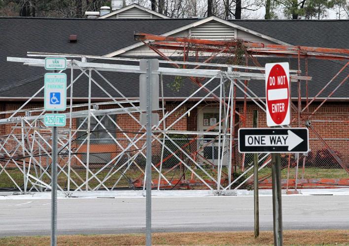 DMV Drivers License Office building is demolished in New Bern, NC ...