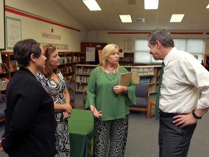 PHOTOS: Gov. Roy Cooper @ J.T. Barber Elementary School | Local News ...