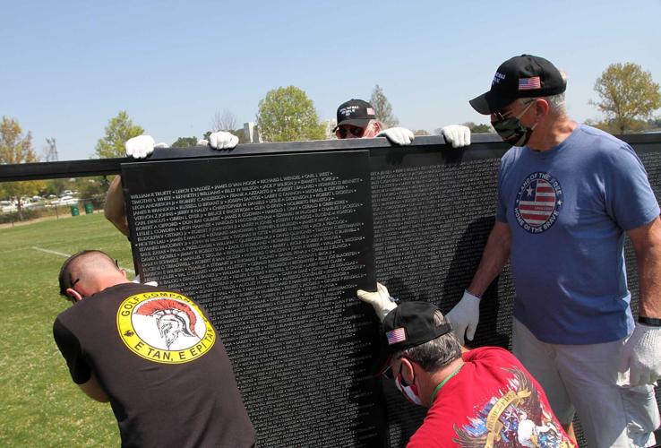 The Vietnam Veterans Memorial Replica Wall - The Wall That Heals ...