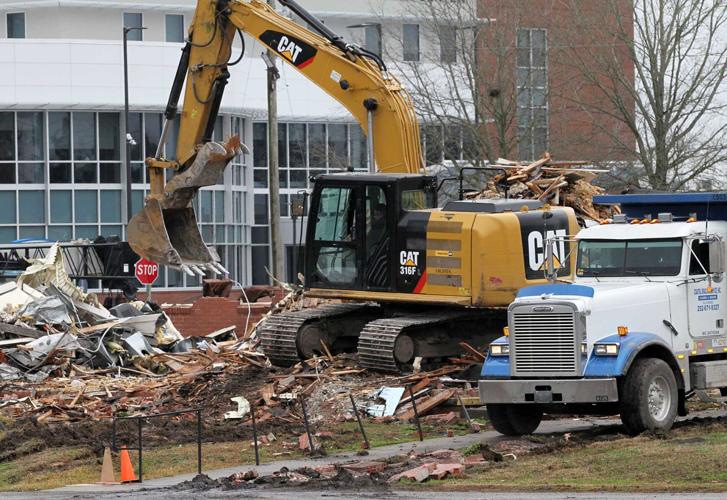 DMV Drivers License Office building is demolished in New Bern, NC ...