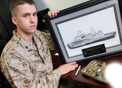 Marine awarded for Corps’ top illustration | Local News | newbernsj.com