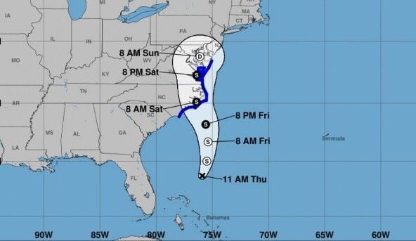 ENC to see impacts from Potential Tropical Cyclone 16 beginning Friday ...