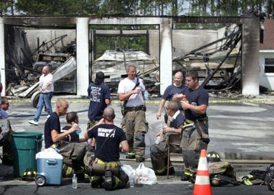 Carteret County fire station burns | Local News | newbernsj.com