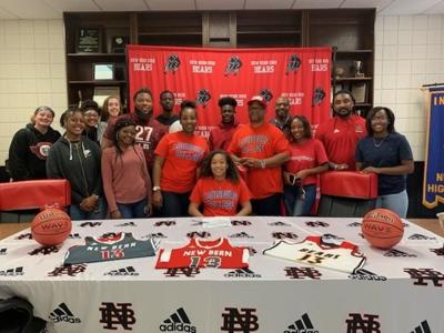 New Bern's Jordan Reddick signs with Louisburg for basketball | Sports ...