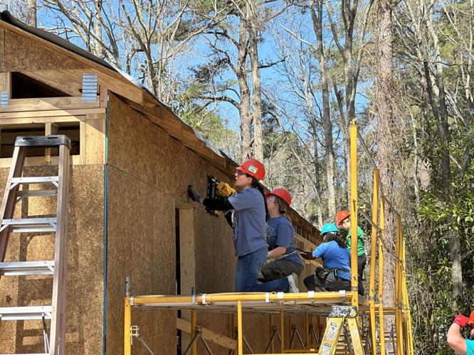 Meet some of the students who gave up their spring break to build homes ...