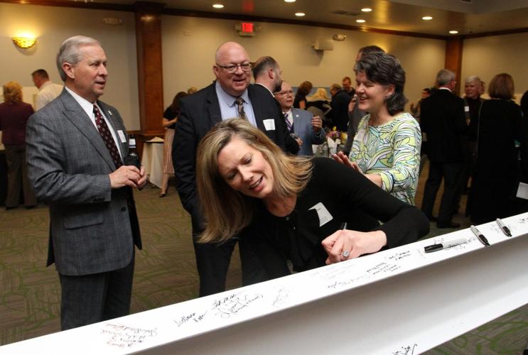 PHOTOS: Beam Signing - SECU Comprehensive Cancer Center | Local News ...