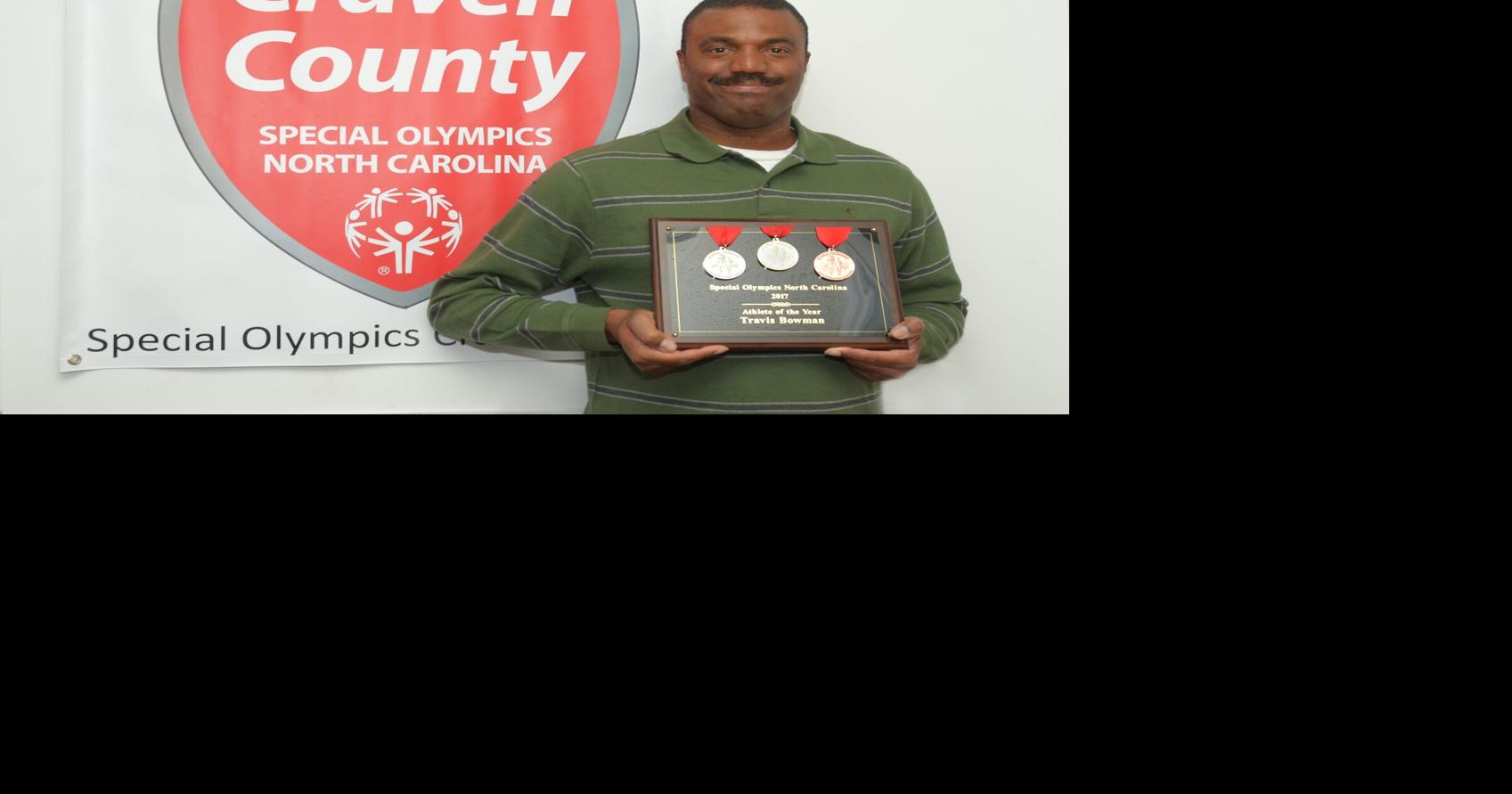 Travis Bowman named 2017 Special Olympics N.C. Athlete of the Year | Local News | newbernsj.com