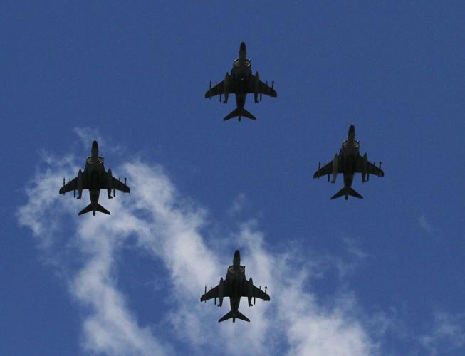 PHOTOS: 2nd Marine Aircraft Wing Flyover at CarolinaEast Medical Center ...