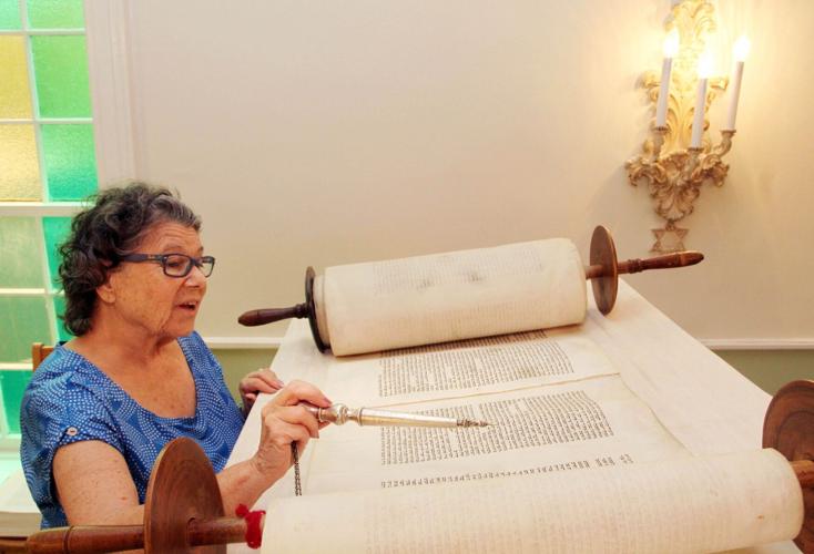 PHOTOS: Temple B'nai Sholem - Sefer Torah Scroll | Local News ...