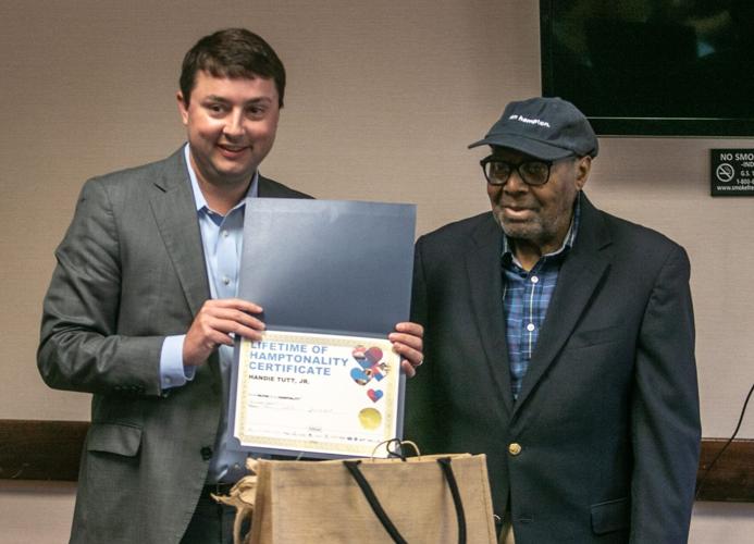 Photos: Handle Tutt is Hamptonality recipient | Local News | newbernsj.com