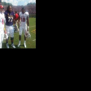 Football: New Bern trio reunite in college game | Sports | newbernsj.com