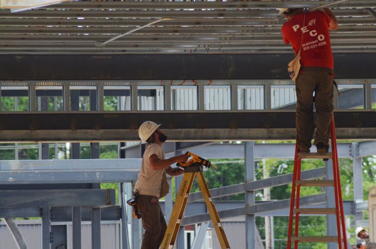 Photos: New SECU building under construction | Local News | newbernsj.com