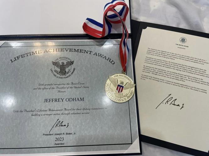 New Bern Mayor Jeffrey Odham honored with the Presidential Lifetime ...