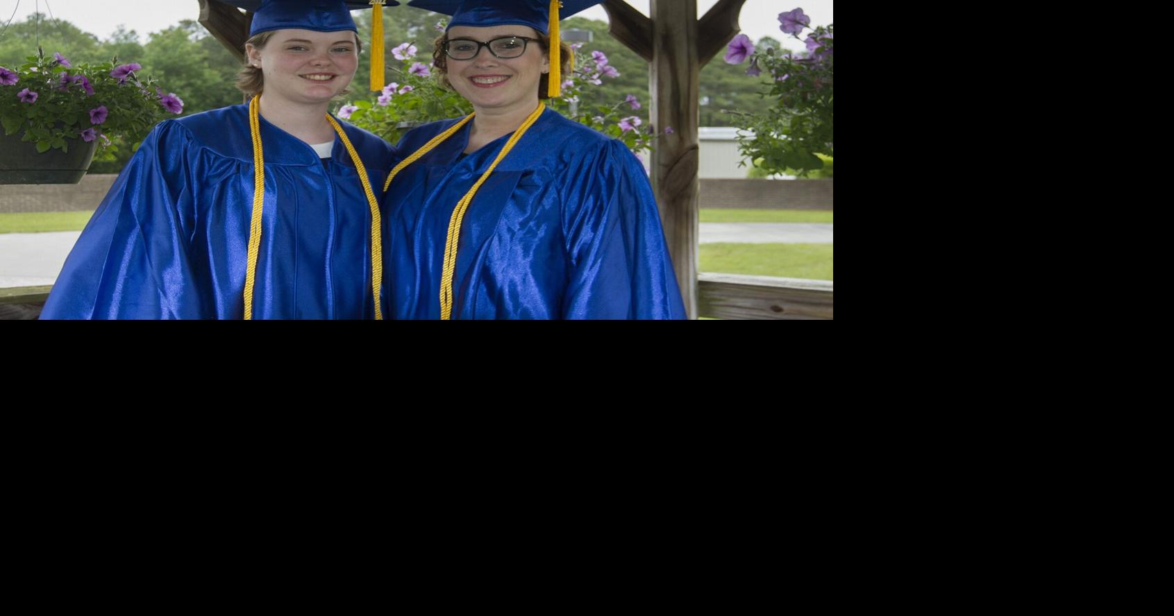 Two moms graduate with daughters at PCC. | Local News | newbernsj.com