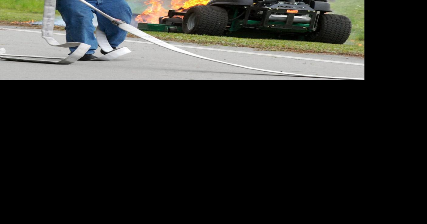 City employee back to work after injury from mower fire | Local News ...