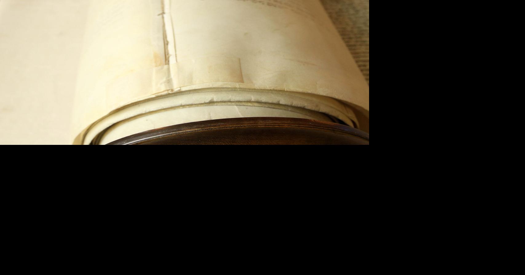 PHOTOS: Temple B'nai Sholem - Sefer Torah Scroll | Local News ...