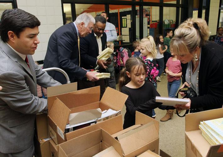 PHOTOS: Roger Bell Academy Book Donation | Local News | newbernsj.com