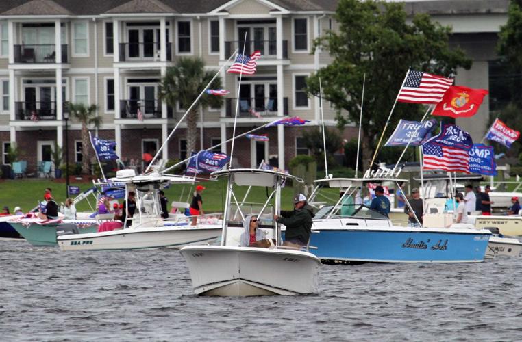 PHOTOS: New Bern Waterfront Trump Parade | Local News | newbernsj.com