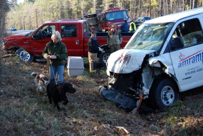 Three men, two dogs, OK after wreck outside Havelock | Local News ...