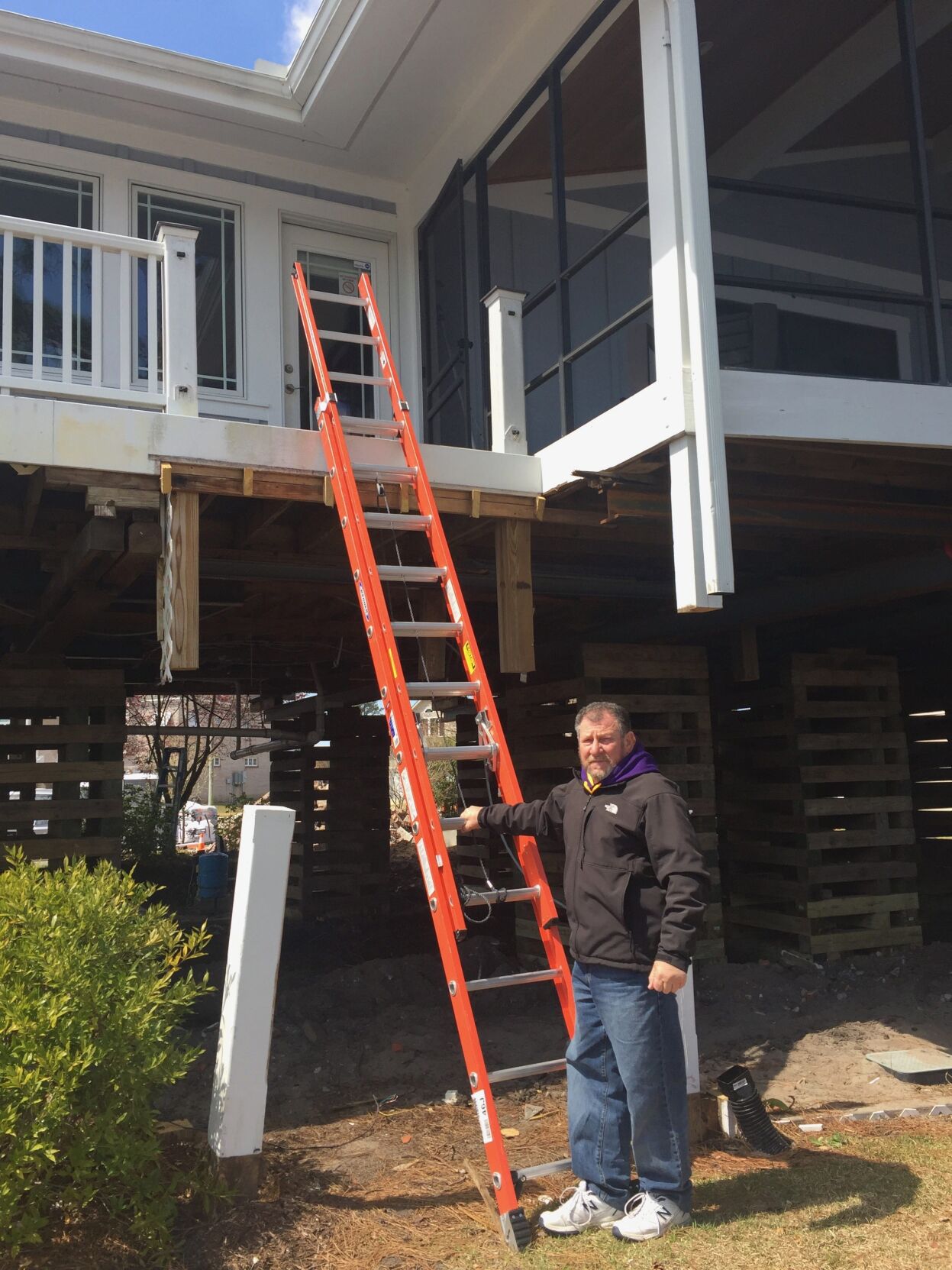 Resident Ralph Azersky has weathered several storms this year | Local ...