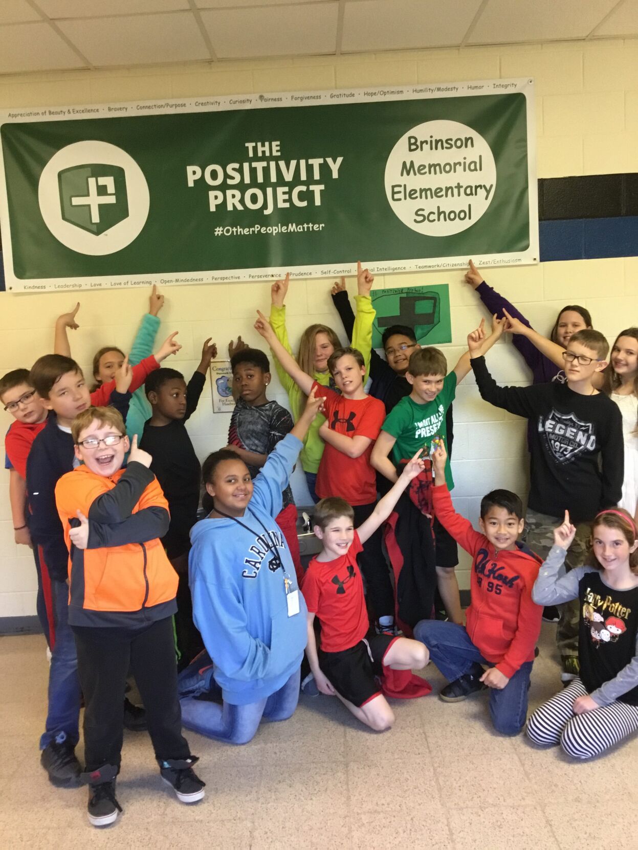 Positivity Project at Brinson Memorial Elementary School | Local News ...