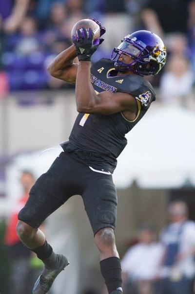 Football: ECU’s Jones sets NCAA reception record in loss to Navy ...
