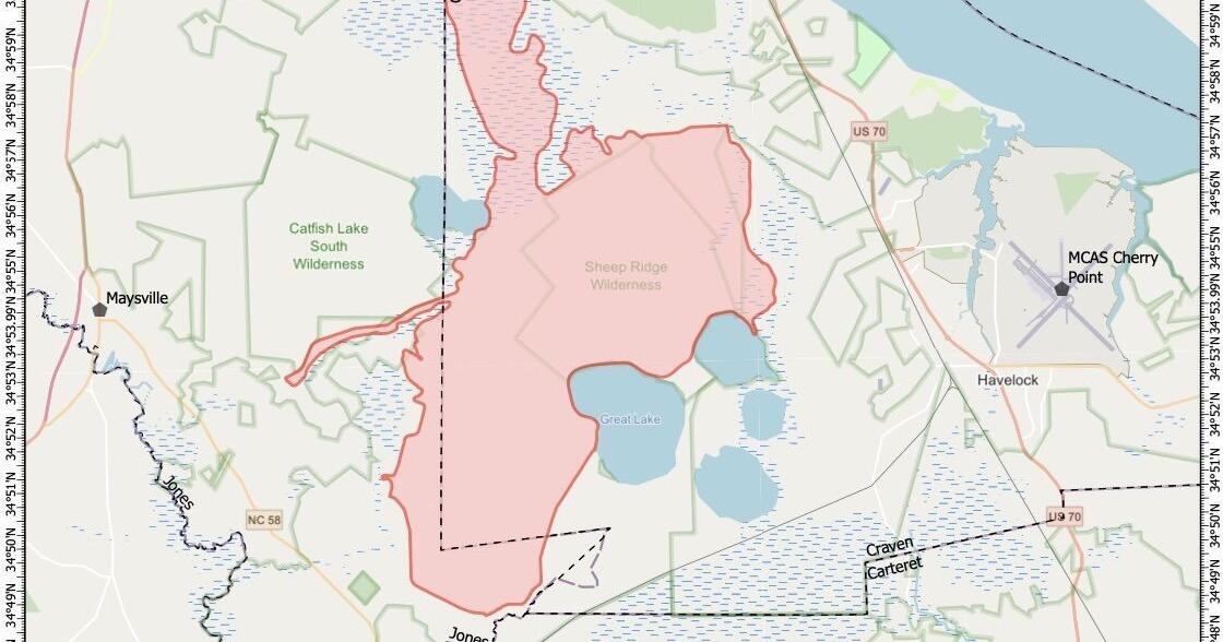 Firefighting efforts have decreased the Great Lakes Fire from 36,000 ...