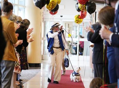 'Heroes Volunteer' get a warm welcome back at CarolinaEast after a year ...