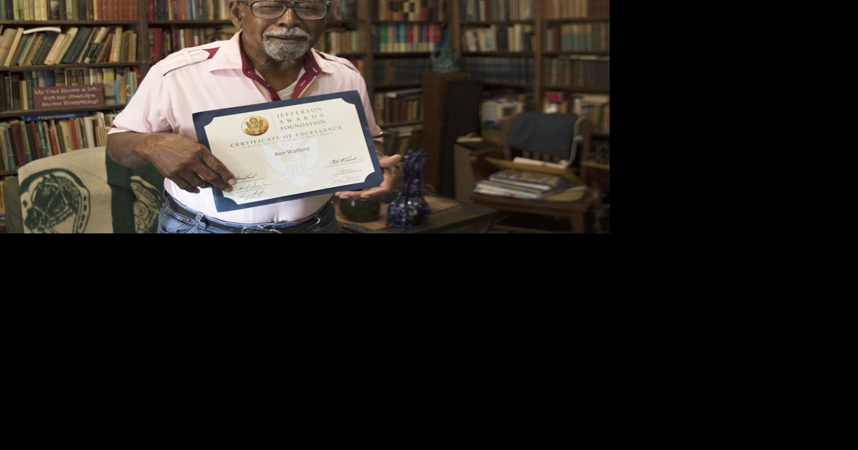 Ben Watford recalls Jefferson Awards experience | Local News ...