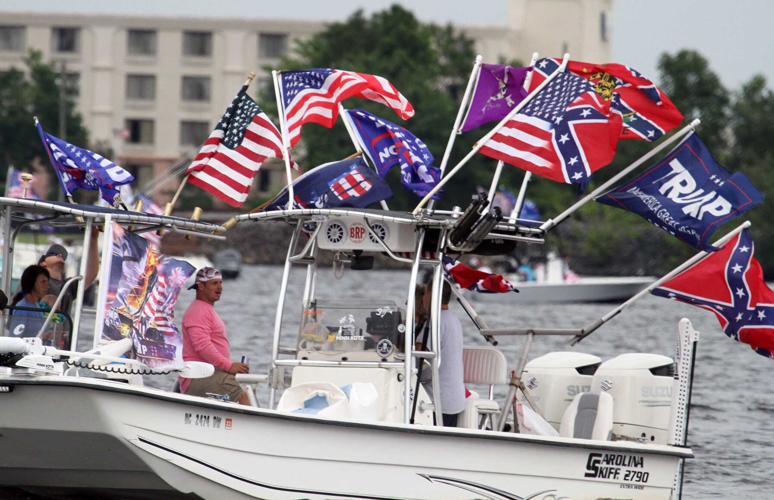 PHOTOS: New Bern Waterfront Trump Parade | Local News | newbernsj.com