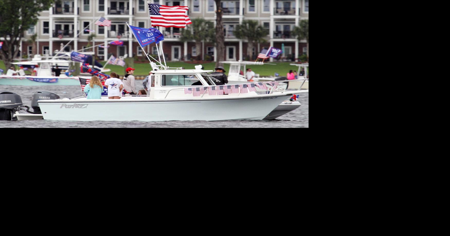 PHOTOS: New Bern Waterfront Trump Parade | Local News | newbernsj.com