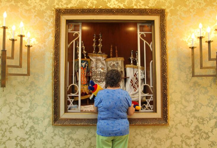 PHOTOS: Temple B'nai Sholem - Sefer Torah Scroll | Local News ...