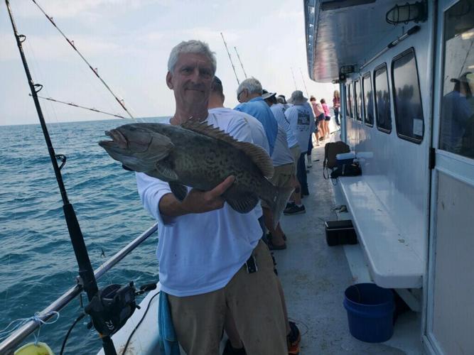 Fairfield Harbor Fishing Club boards veterans on The Captain Stacy for ...