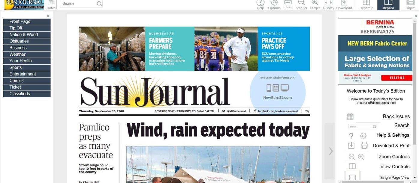 Note to readers about newspaper delivery | Local News | newbernsj.com