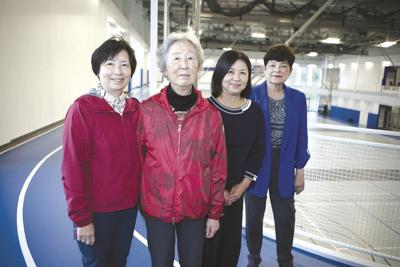 Huang family views CCSU building named in late philanthropist’s honor ...