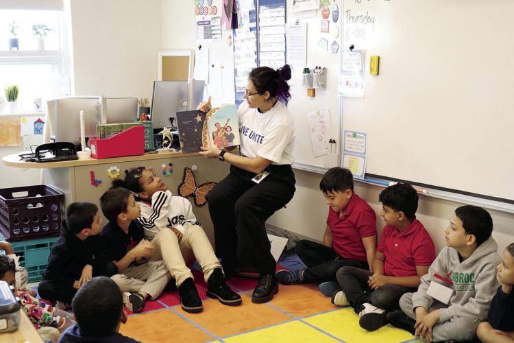New Britain students celebrate Jumpstart Read for the Record program ...
