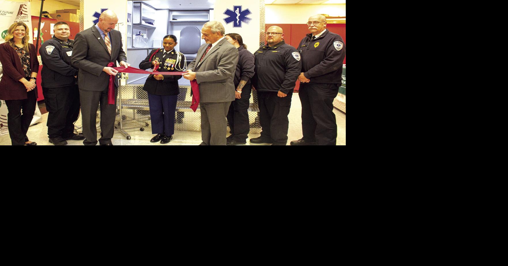 New Britain High School adds ambulance simulator for public safety ...