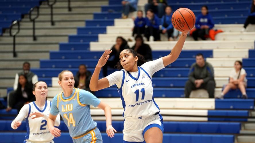 Lanpher’s second career double-double leads to CCSU’s second conference ...