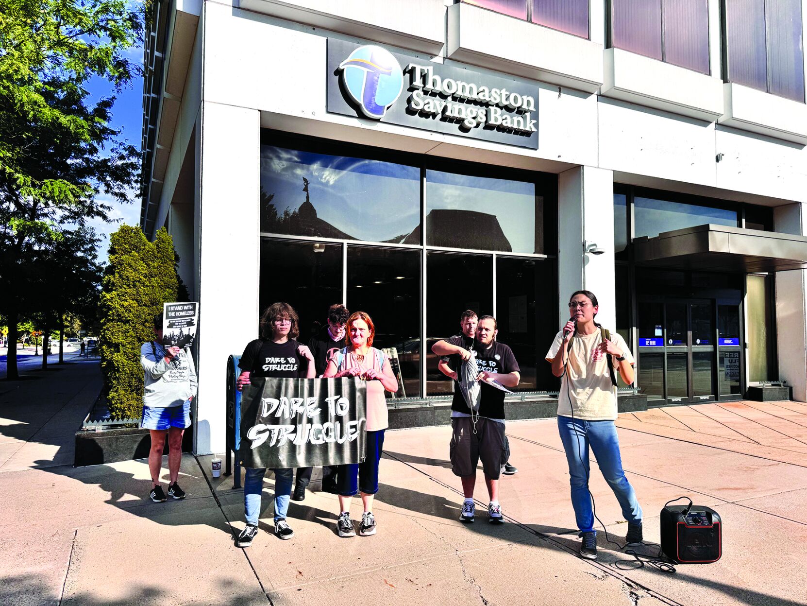 Group protests Friendship Center, claims mistreatment of residents ...