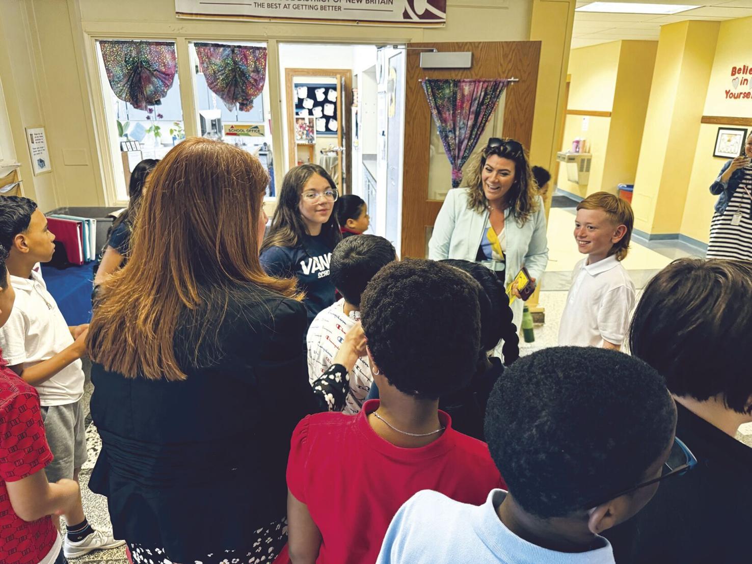 LESSONS LEARNED: Stewart talks with Vance students | News ...