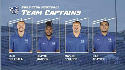 CCSU football team names captains a week from season opener | Sports ...